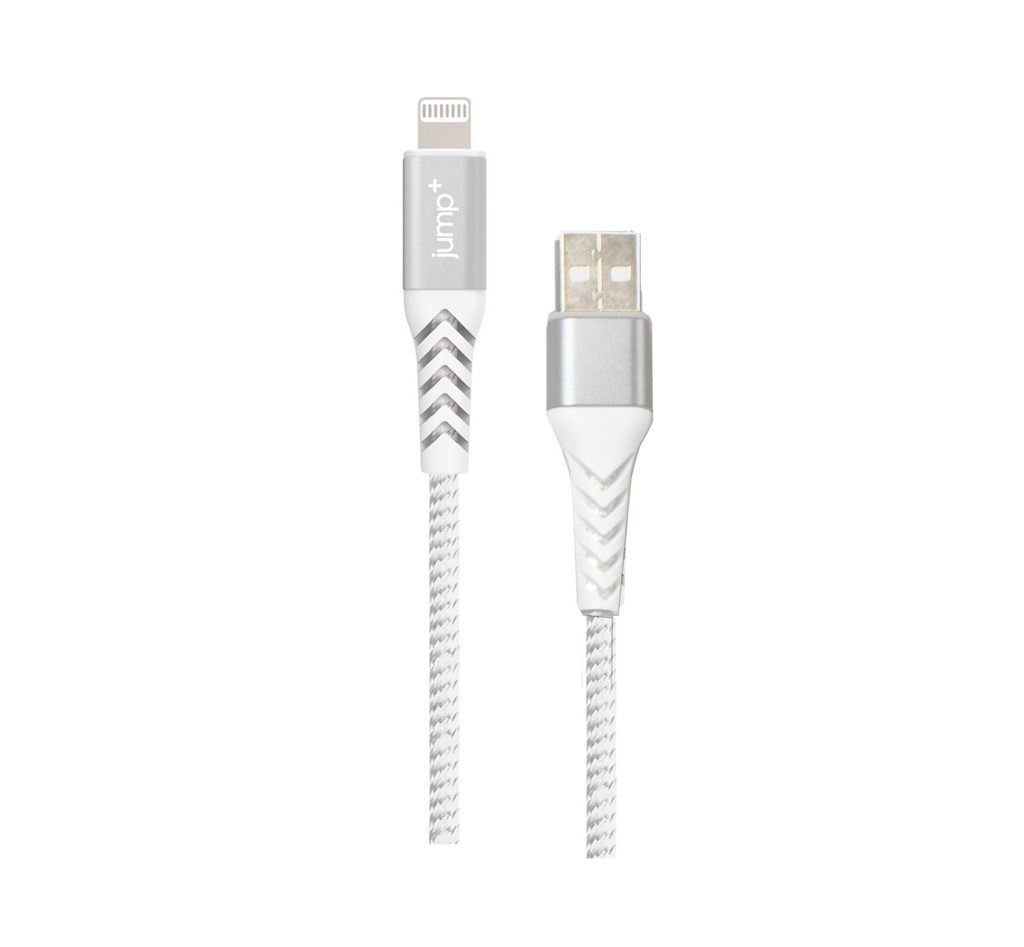jump+ USB to Lightning Cable 3m - White | JumpPlus